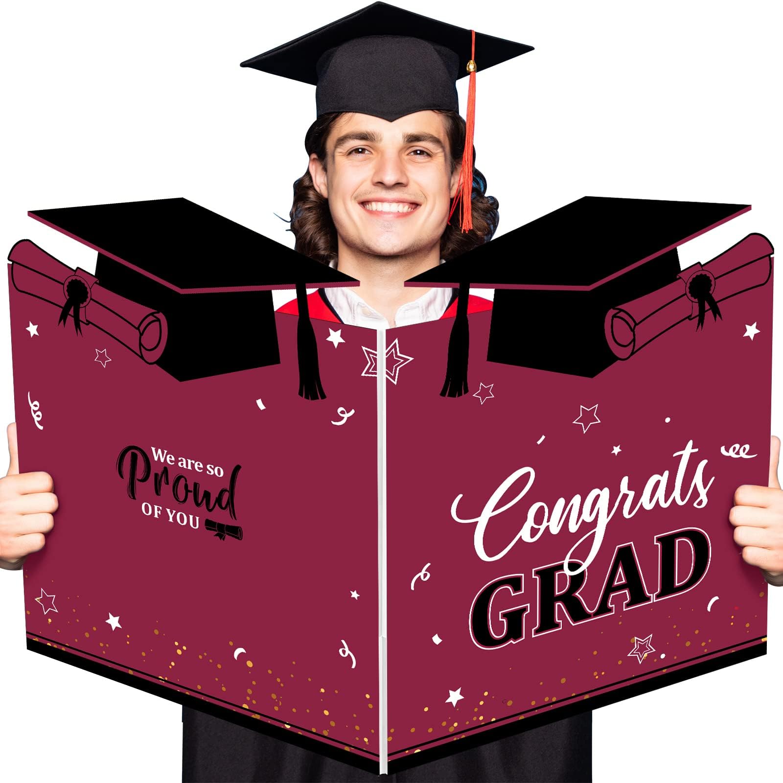 Amazon.com : 3D Graduation Pop up Card, Class of 2023 Congrats Grad ...