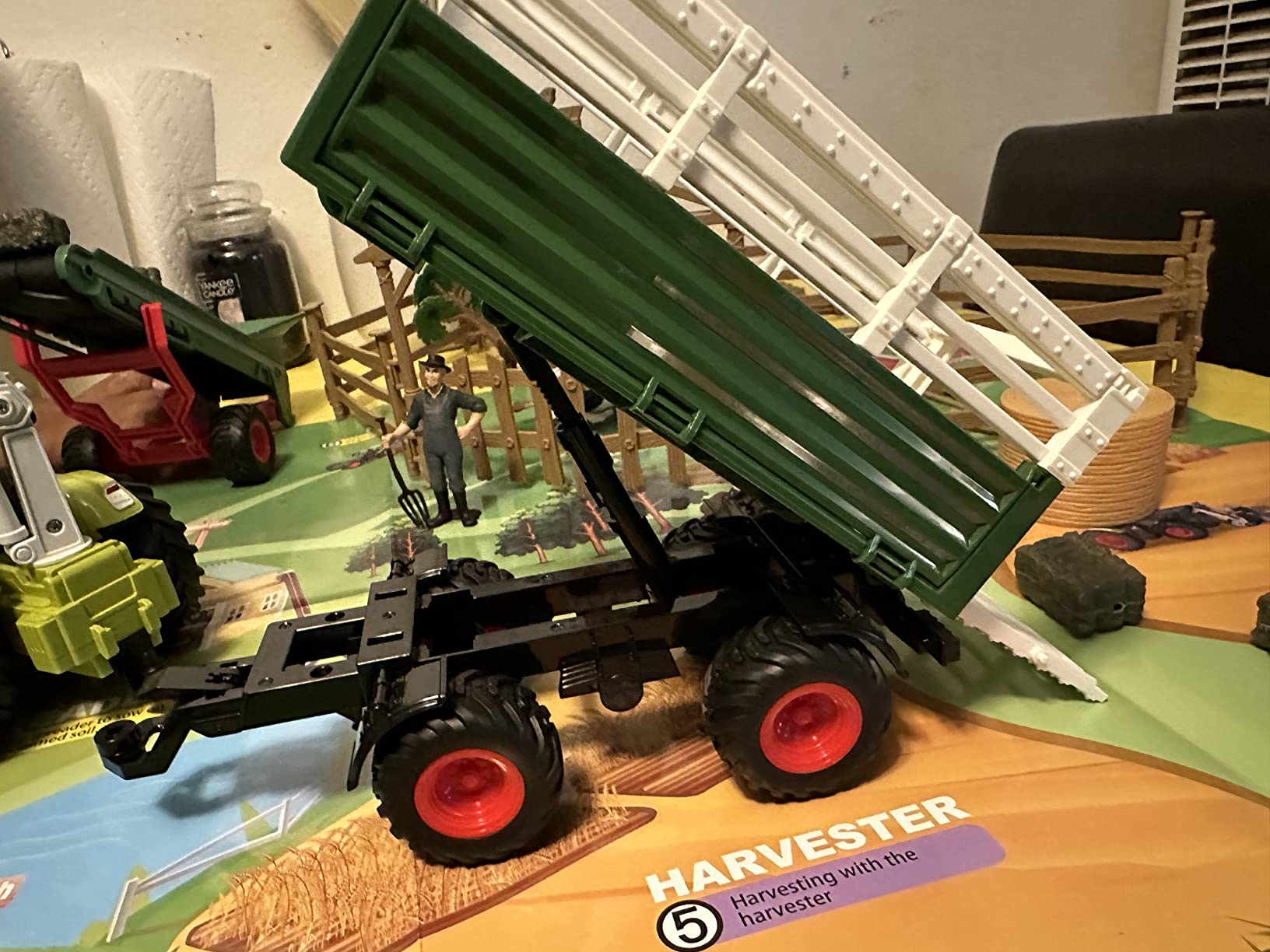 $11/mo - Finance fisca Kids Remote Control Tractor Farm Playset, 2.4Ghz ...