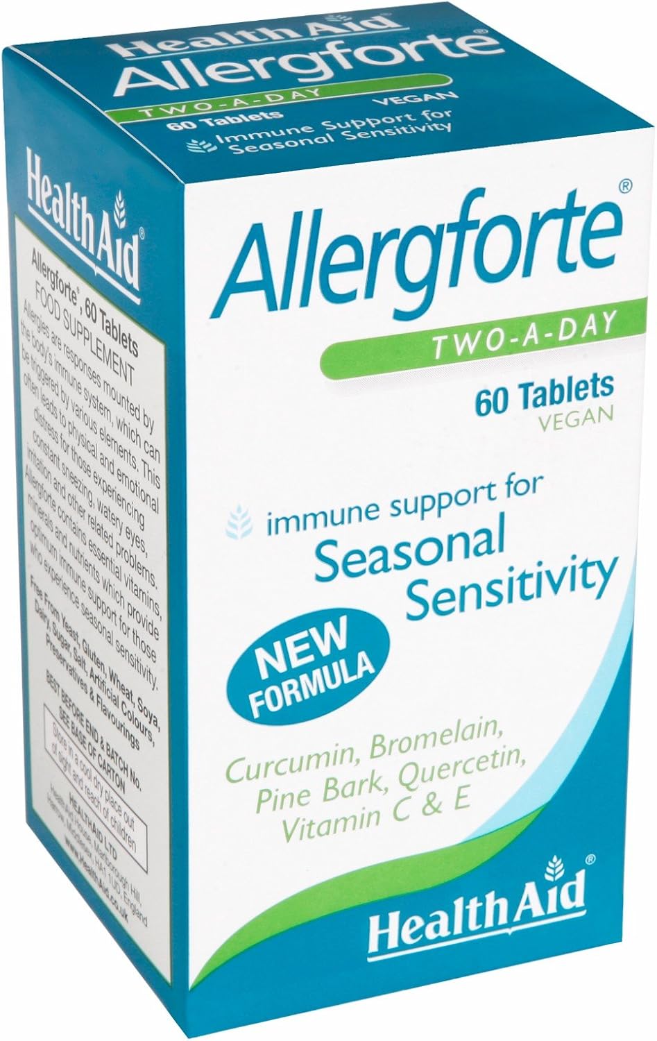 HealthAid Allergforte 60 Tablets : Amazon.co.uk: Health & Personal Care