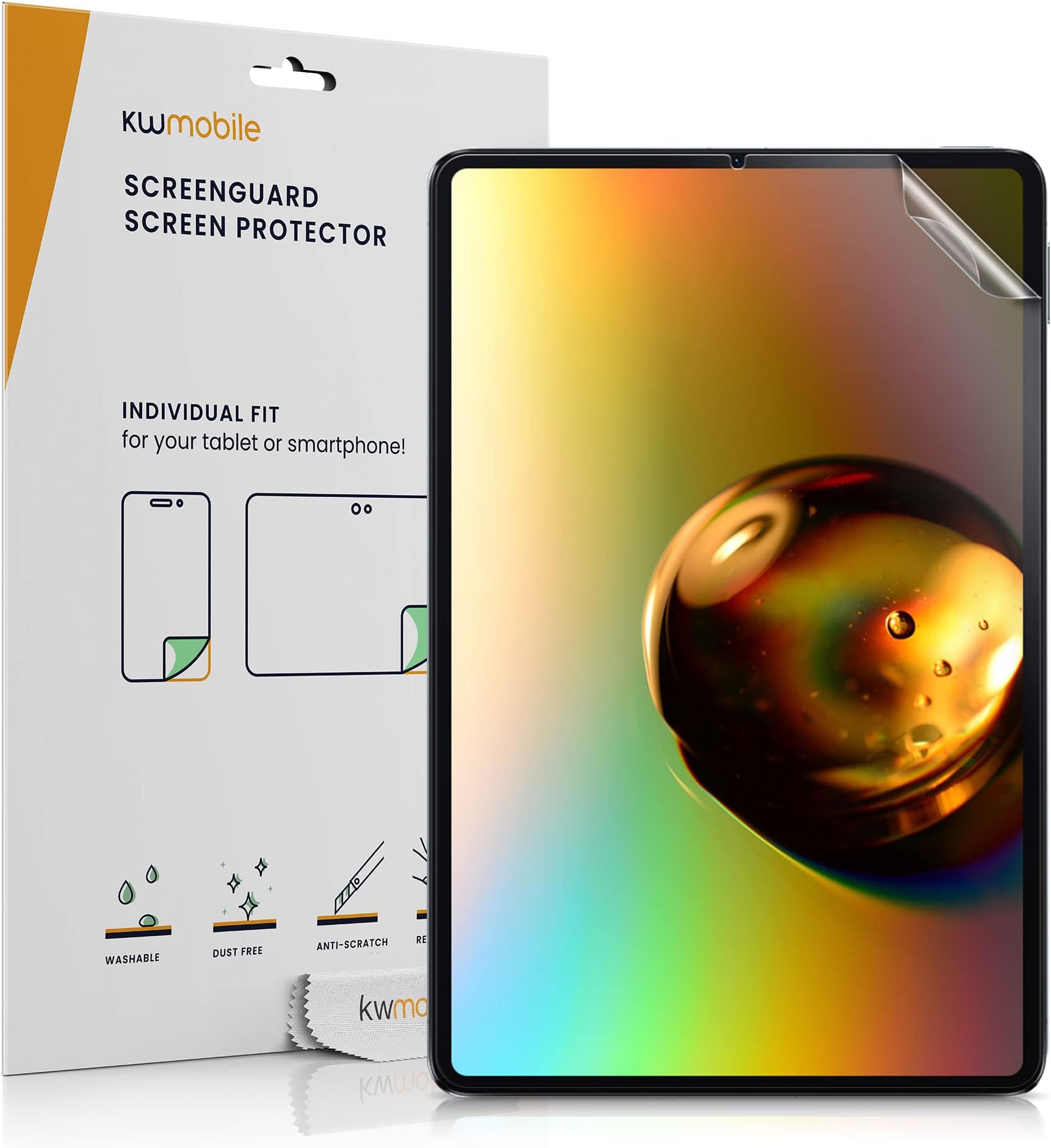 Amazon.com: kwmobile Screen Protector Compatible with Huawei MediaPad ...