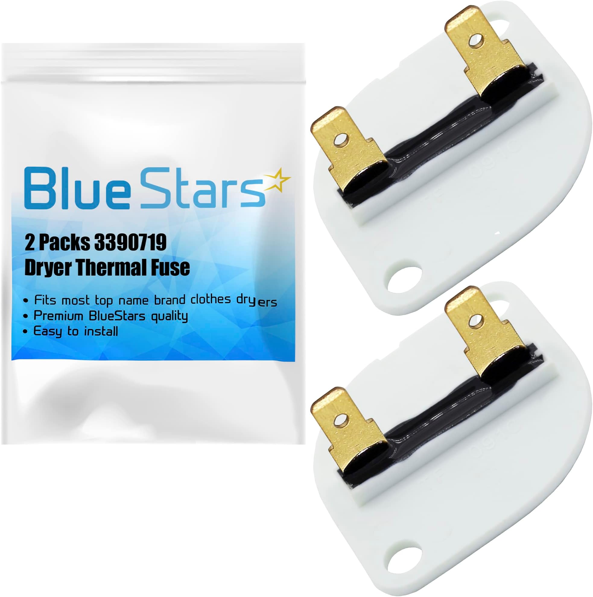 Amazon.com: 3390719 Thermal Fuse Replacement Dryer Exact Fit for ...