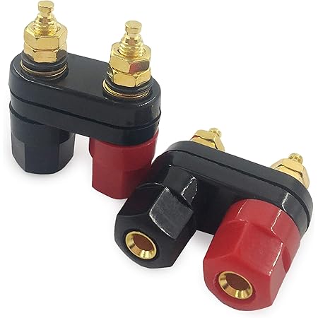 Amazon.com: HIGHROCK 10pcs Terminal Binding Post Power Amplifier Dual ...
