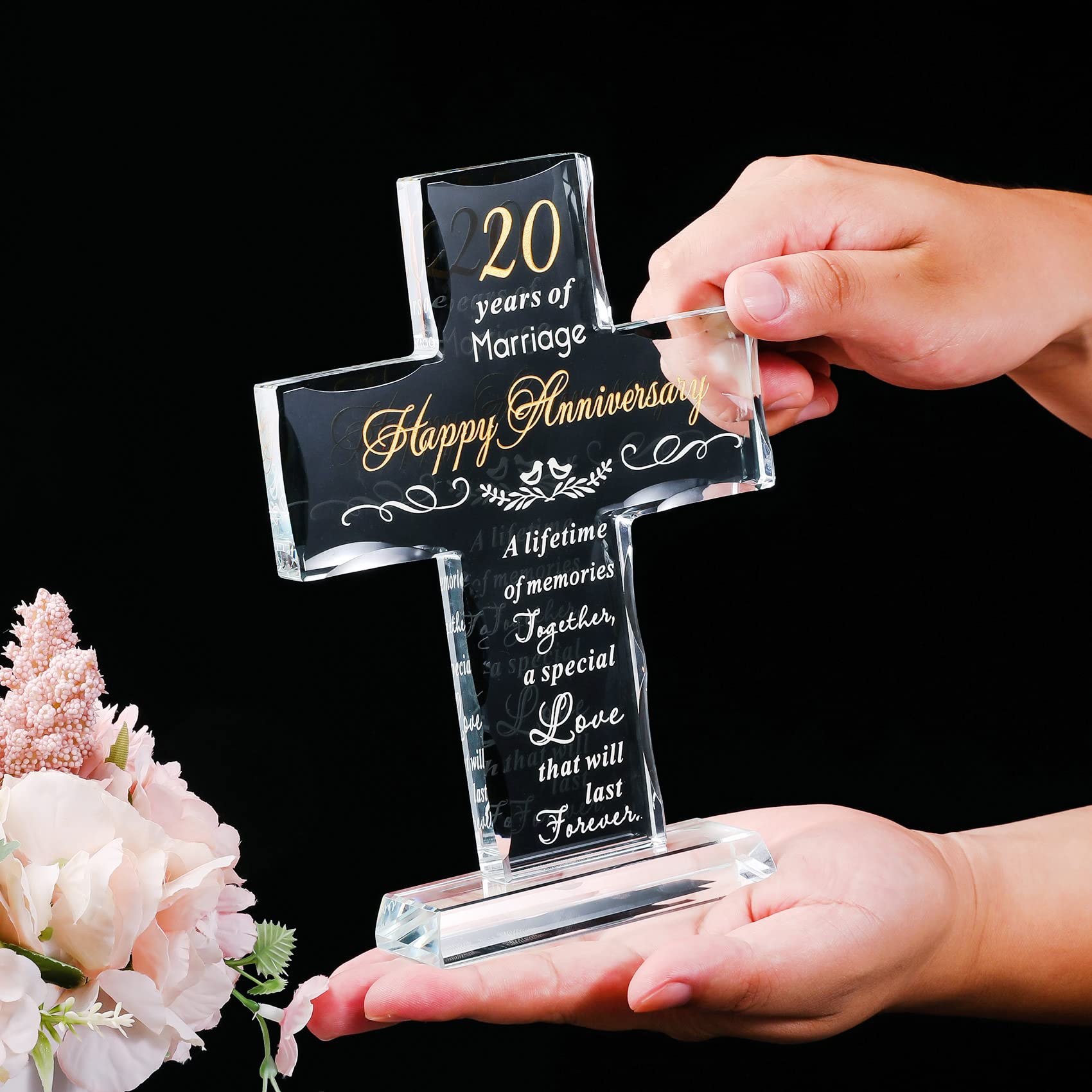 Snapklik.com : 20th Anniversary Religious Gifts For Couple, Laser ...