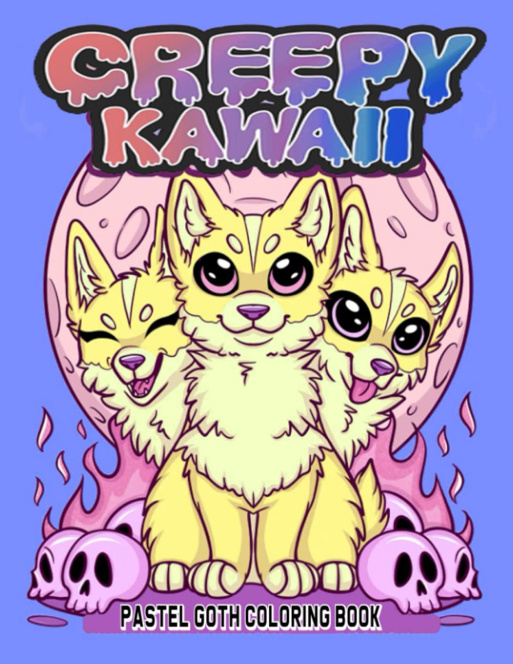 Buy Pastel Goth Cute And Creepy Coloring Book: Kawaii And Cute Horror ...