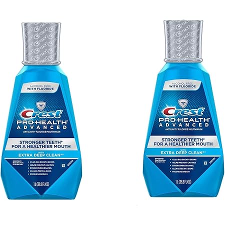 Amazon.com : Crest Pro-Health Advanced Anticavity Fluoride Mouthwash ...
