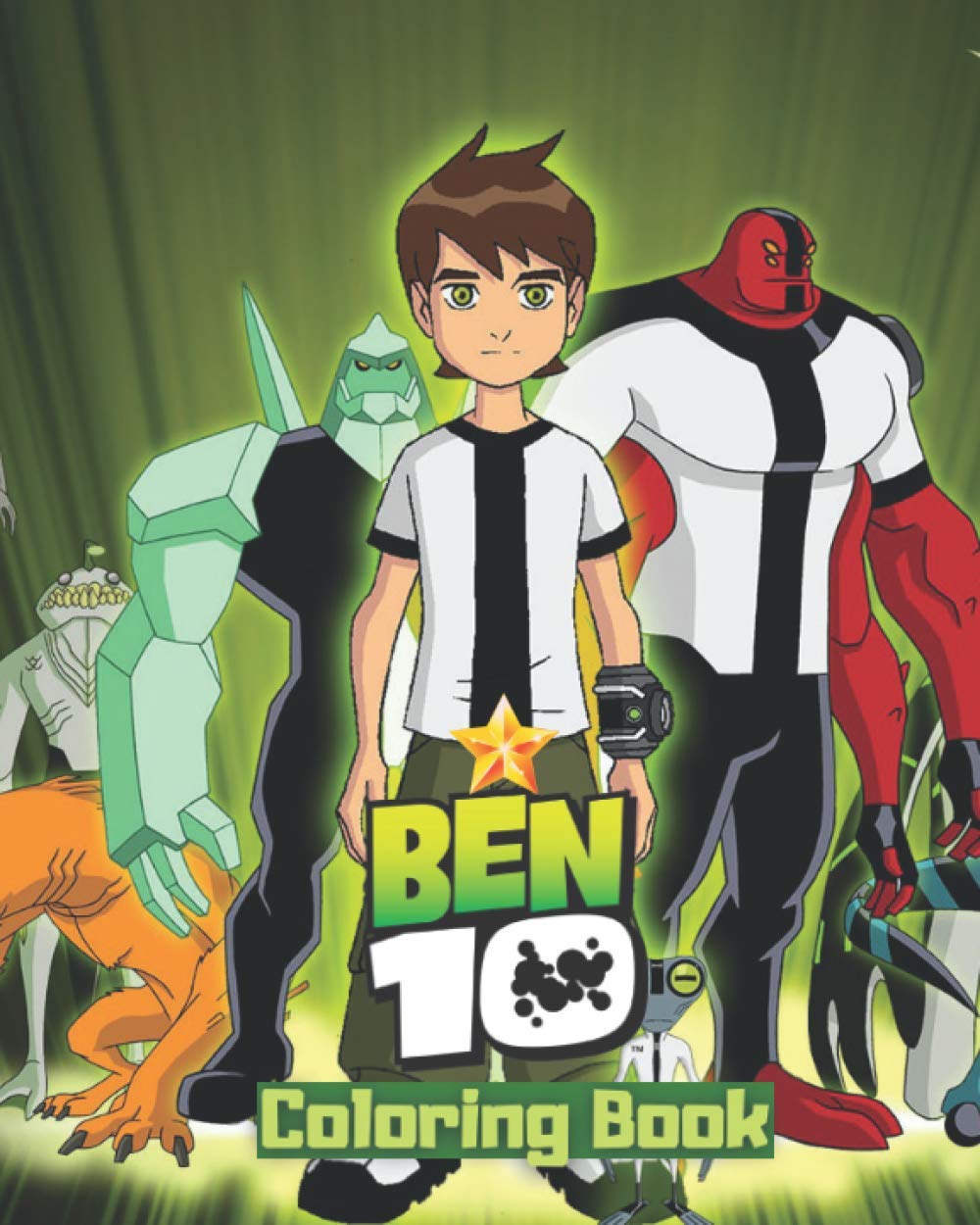 Ben 10 Coloring Book 55 High Quality Coloring Pages For Kids ...