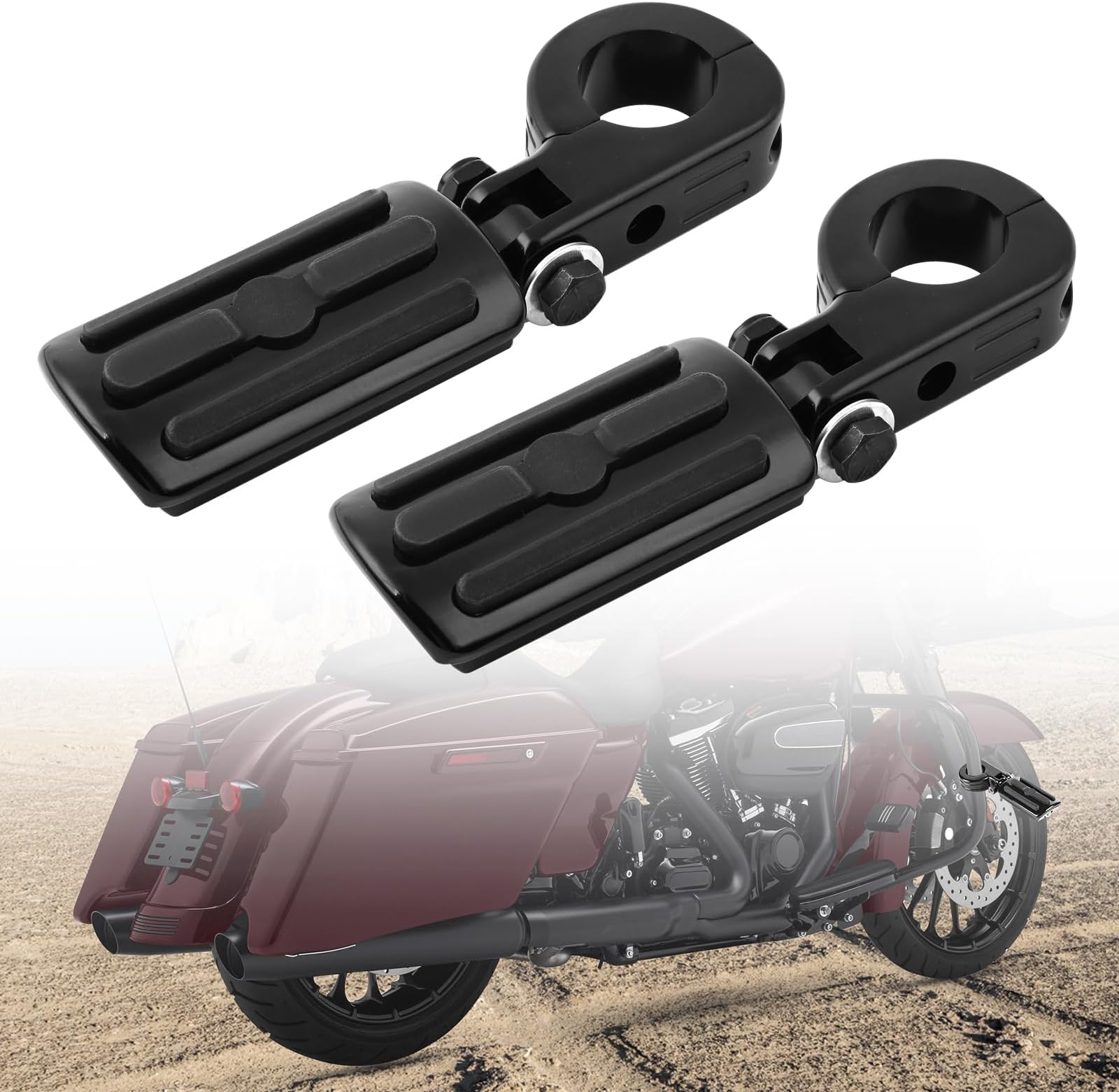 32mm For Harley Highway Pegs, Hutexico Motorcycle Highway Foot Pegs 1. ...