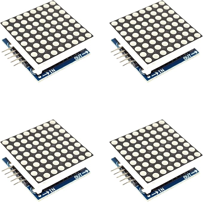 DIYables LED Matrix Display FC16 8x8 for Arduino, ESP32, ESP8266 ...