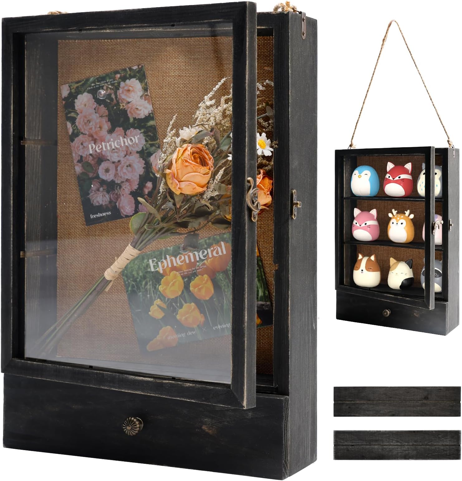 Amazon.com - Large Shadow Box Frame 11x16, 3.5” Deep Shadow Box with ...