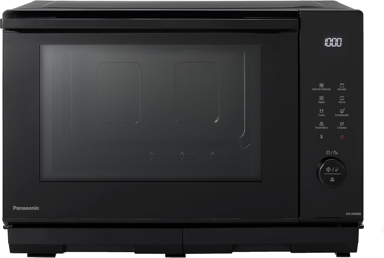 Horno de Microondas Panasonic Inverter Multifuncional 4 en1, Modelo NN ...