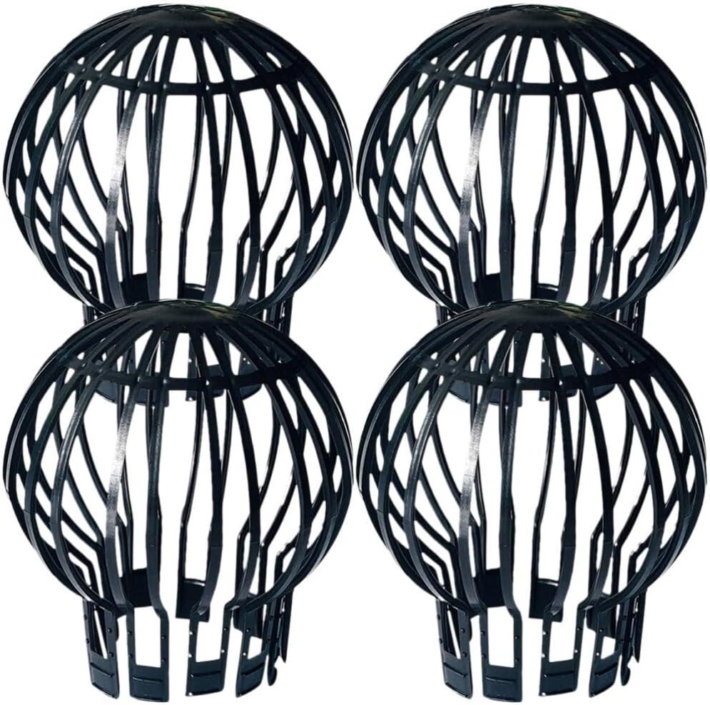Housoutil Drain Downspout Filter 4-Pack ABS Down Spout Drain Cover ...