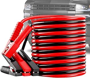 Heavy Duty Jumper Cables | Heavy Duty Booster Cables - Safety Assistance with Alligator Clips ...