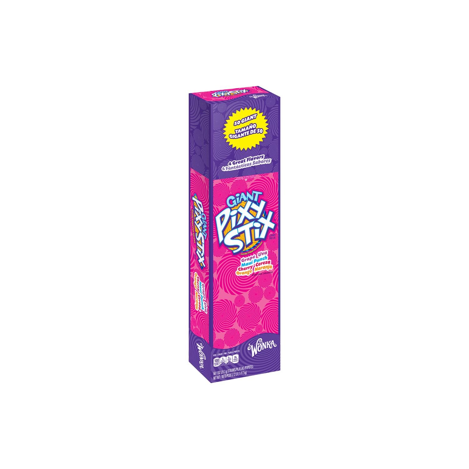 Amazon.com : Pixy Stix, Giant size, 50 count : Candy : Everything Else