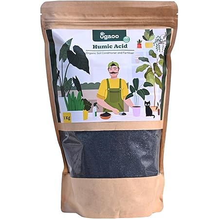 UGAOO Humic Acid Organic Soil Conditioner And Fertilizer For Plants 1 Kg : Amazon.in: Garden ...