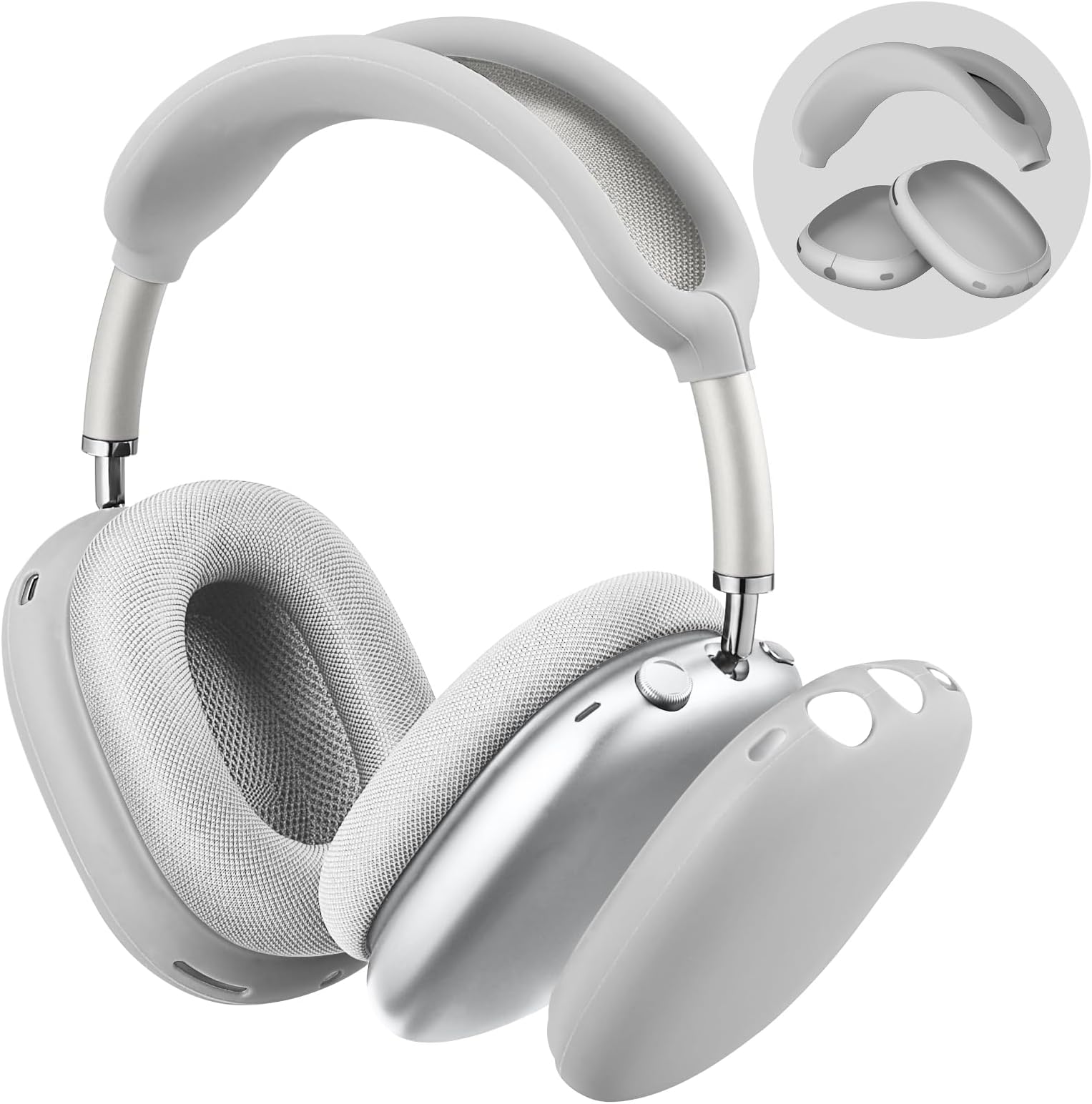 Amazon.com: Fintie Case Cover for AirPods Max Headphones, Soft TPU ...