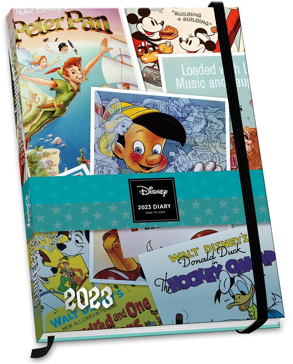 The Disney Vintage Posters 2023 A5 Diary : Danilo Promotions LTD ...