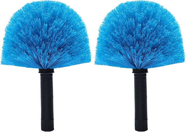 Amazon.com: 2 Pack Blue Robust Cobweb Duster Head Brush//Superior Twist ...