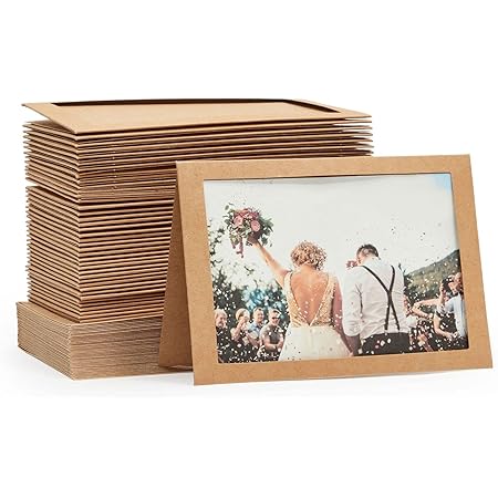 Amazon.com : 48 Pack Photo Frame Cards with Envelopes, Notecards for ...