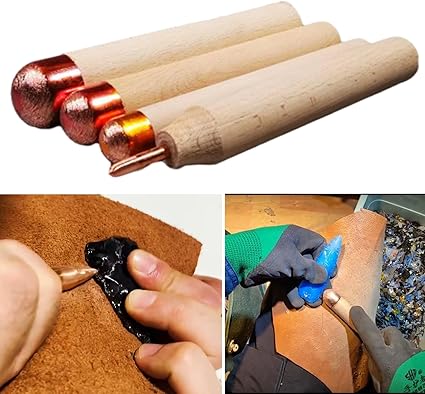 Stone Age Toolkit Flintknapping Kit, Pressure Flakers & Copper Boppers ...