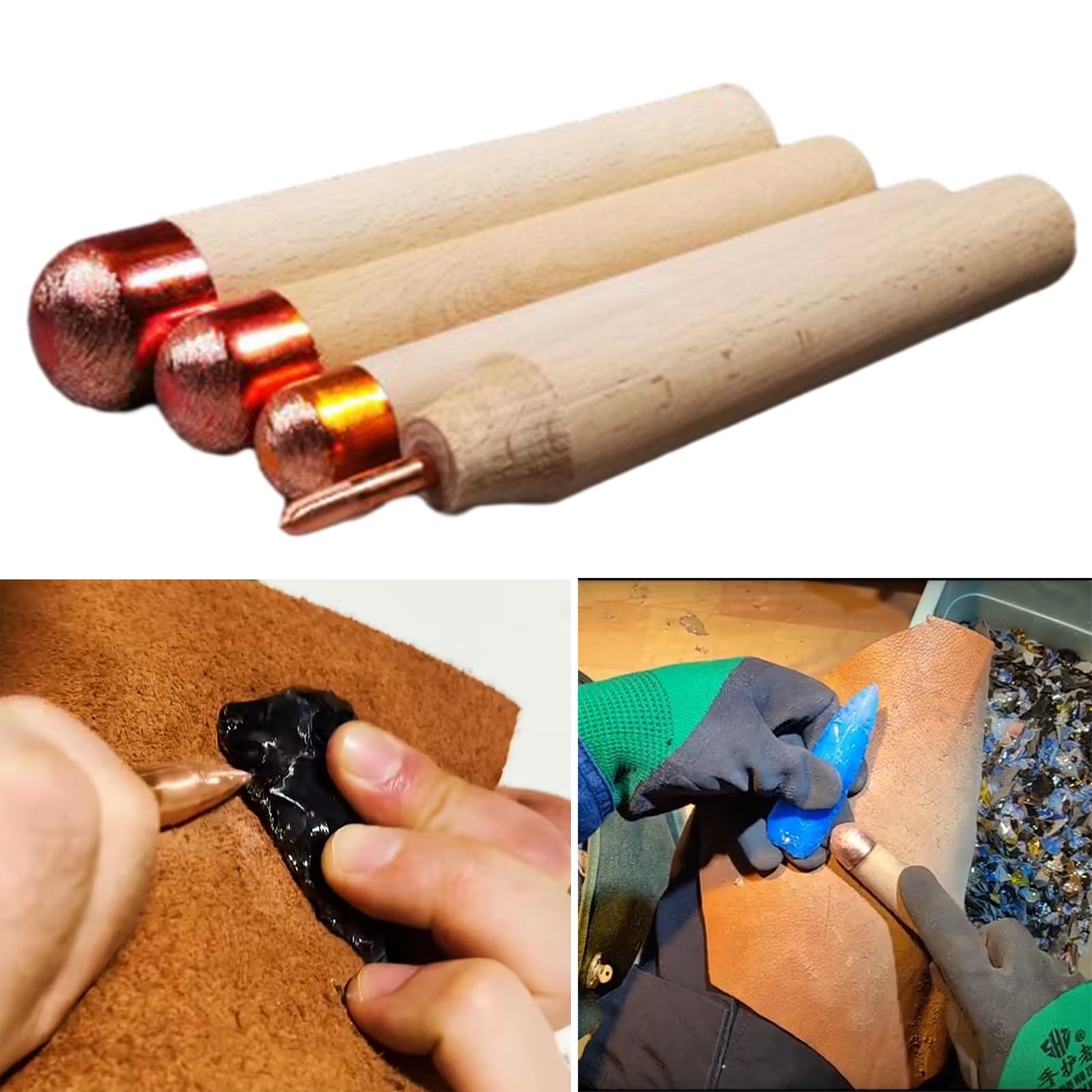 Buy ARCVOXStone Age Toolkit Flintknapping Kit, Pressure Flakers ...