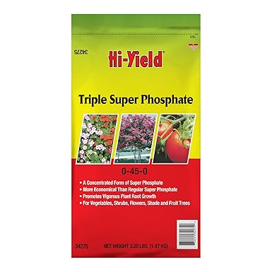 Amazon.com : Hi-Yield (34275) Triple Super Phosphate 0-45-0 (3.25 lbs ...