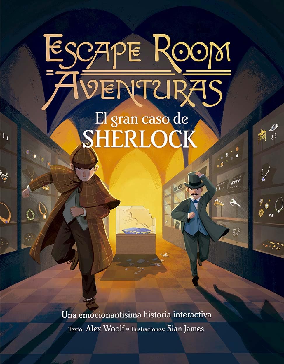 Escape Room - El Gran Caso de Sherlock (Escape Room Adventuras): Amazon ...