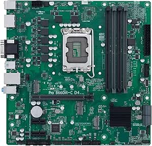 Carte mère Carte mère Fit for ASUS Pro B660M-C D4 B660 for processeur ...