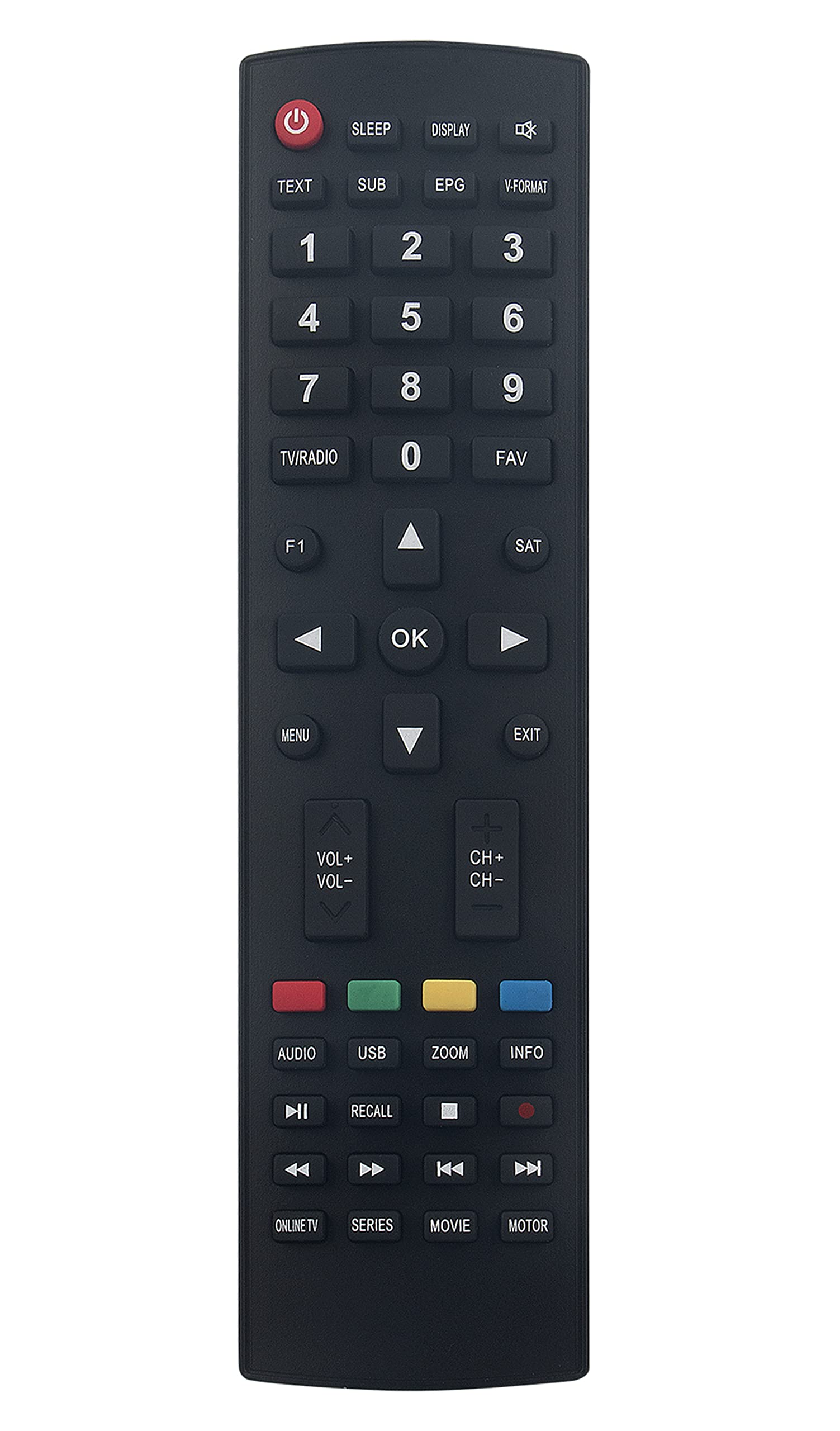 Amazon.com: VINABTY Replace Remote Control fit for Istar A8000/A1600 ...