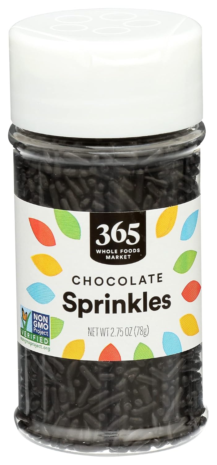 Amazon.com: 365 by Whole Foods Market, Sprinkles Chocolate, 2.75 Ounce ...