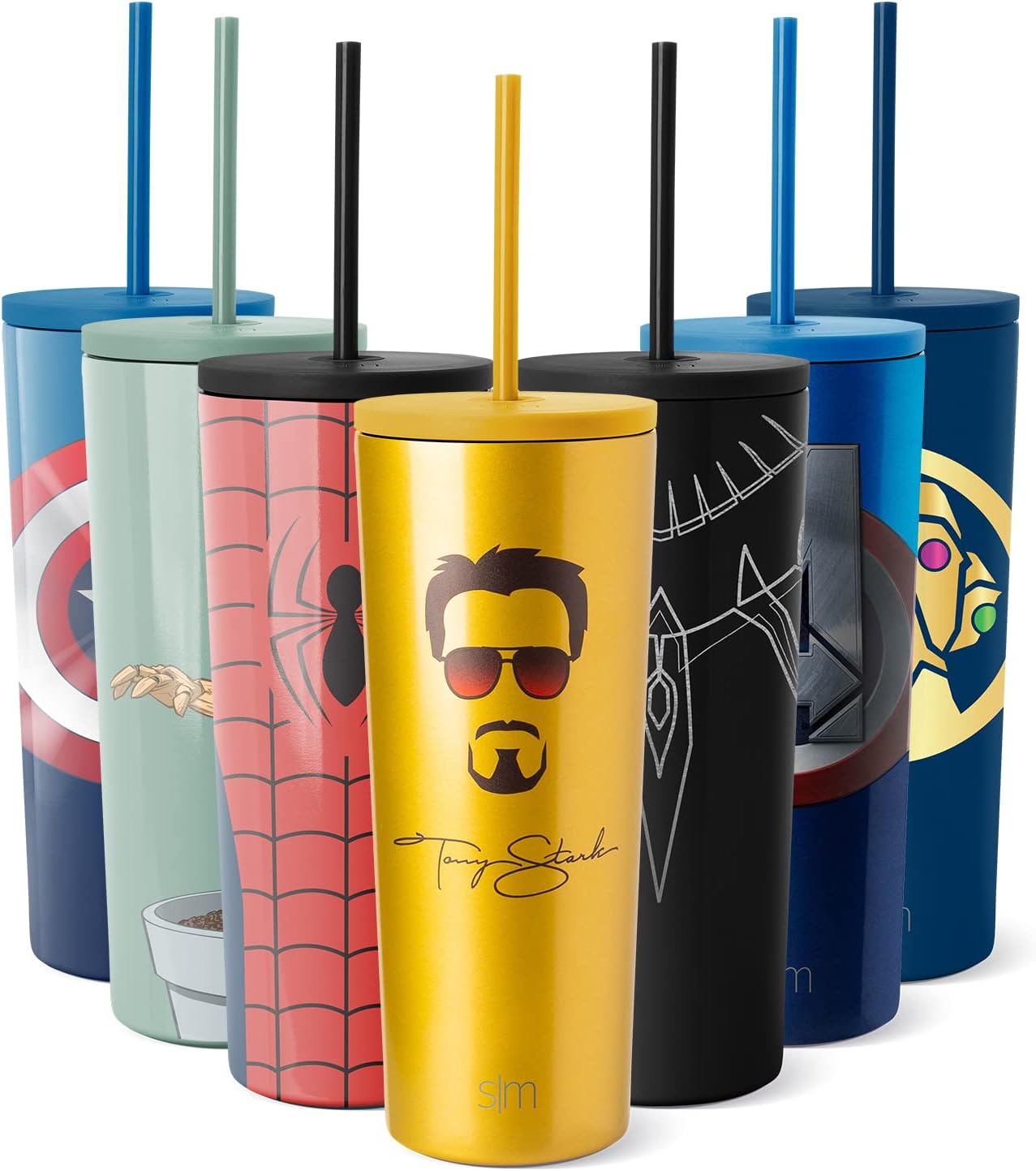 Amazon.com | Simple Modern Marvel Insulated Tumbler Cup with Flip Lid ...