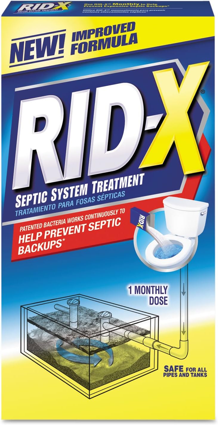 Amazon.com: RID-X 80306 Rid-X Septic System Treatment Concentrated ...