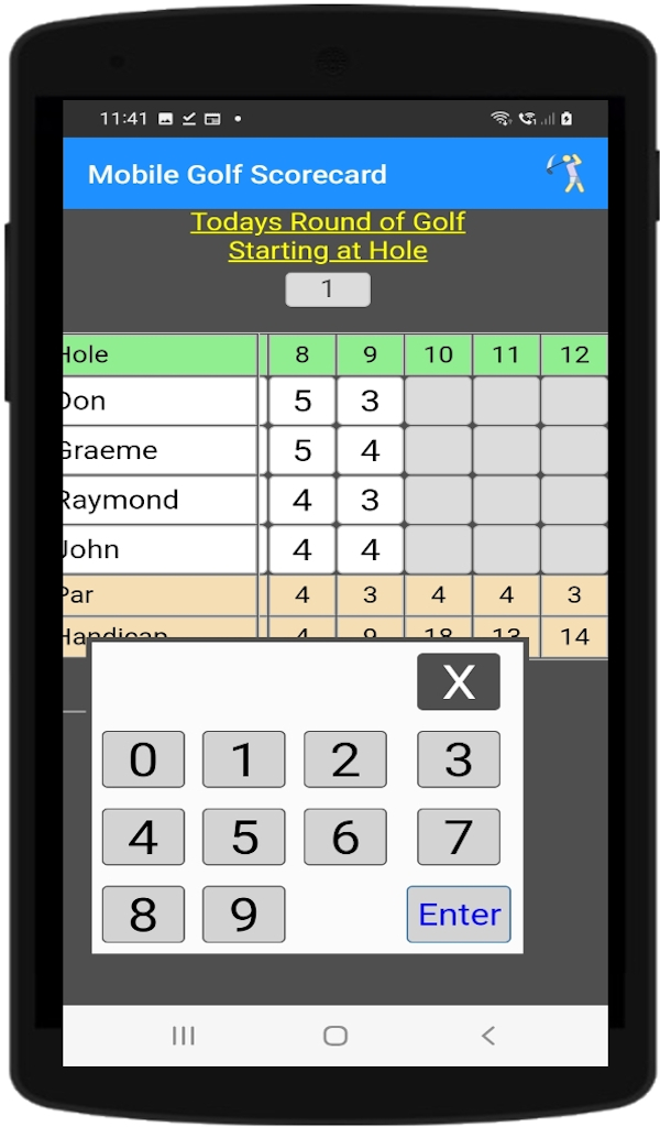 Mobile Golf Scorecard - App on Amazon Appstore