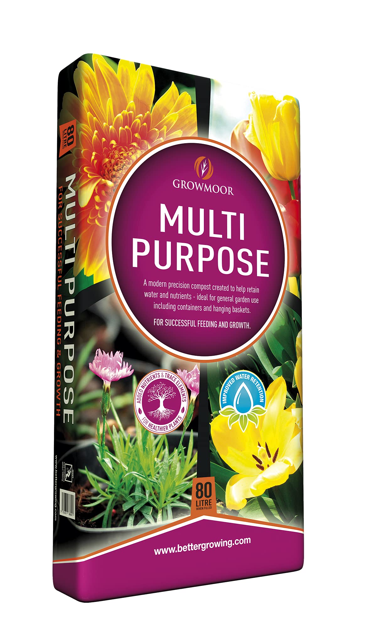 Growmoor Multi-Purpose Compost 80 Litre : Amazon.co.uk: Garden