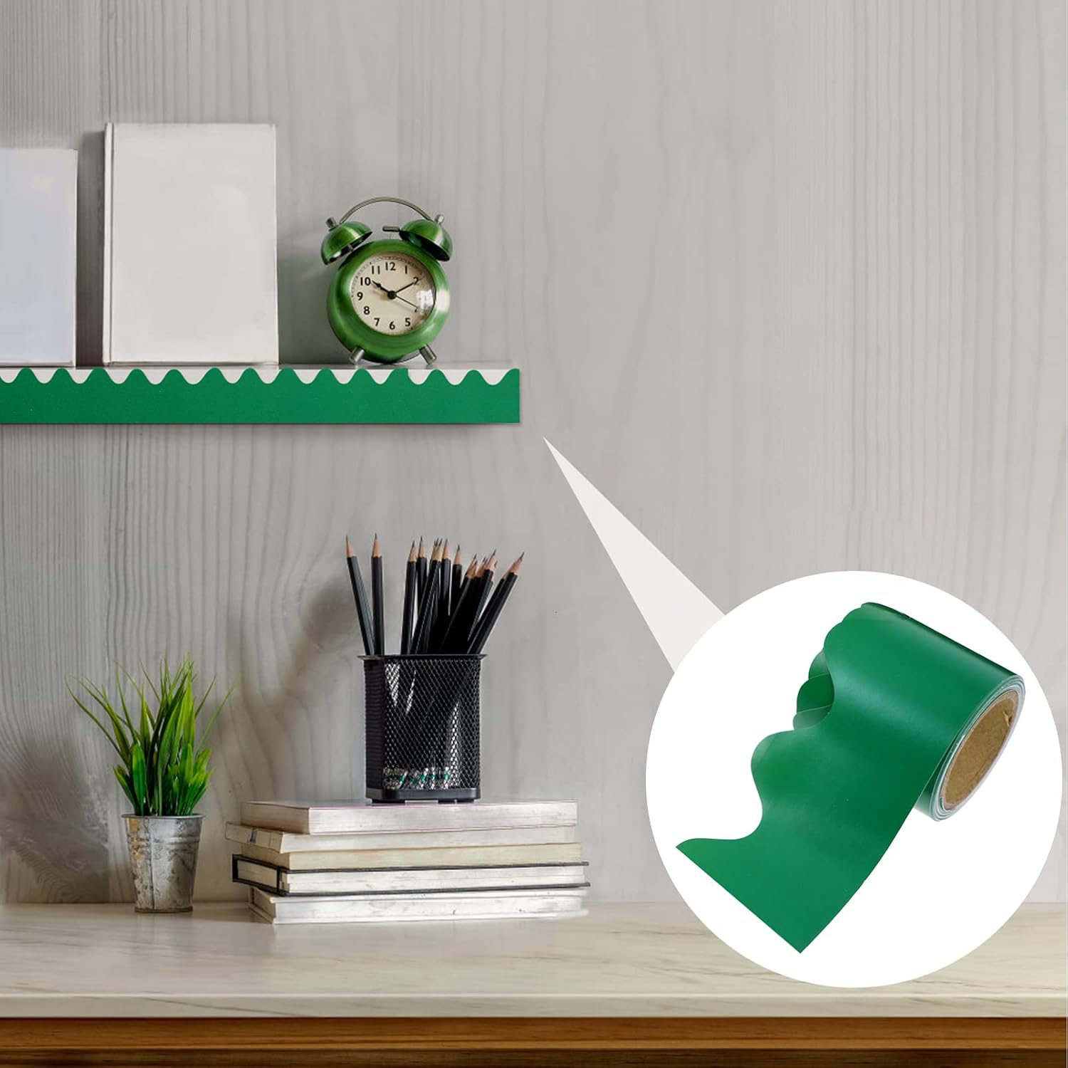 MILISTEN 5M Scalloped Bulletin Board Border Bulletin Borders Stickers ...