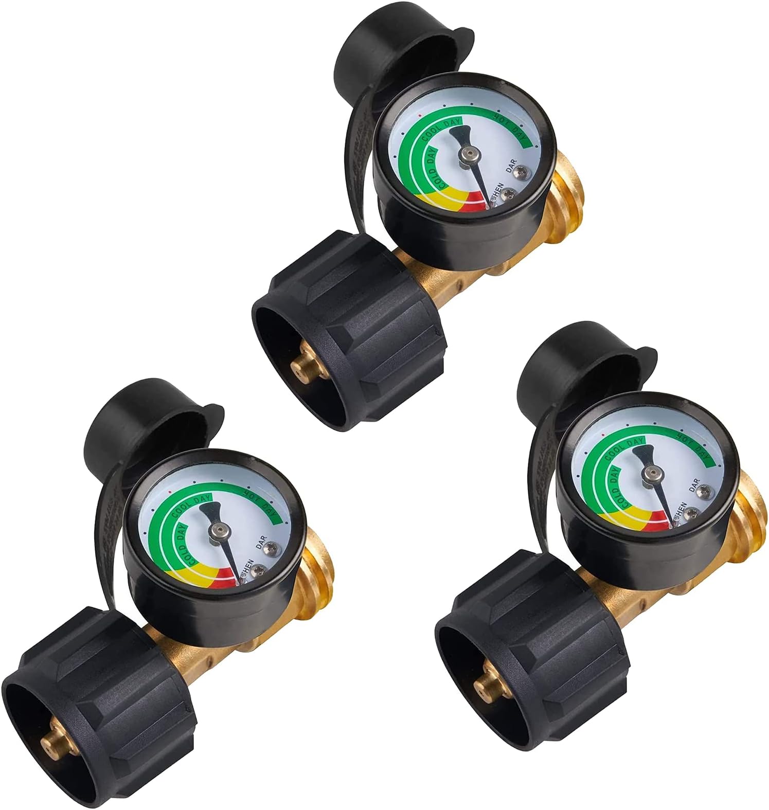 Amazon.com : SHINESTAR Propane Tank Gauge, Universal for Grill, Heater ...
