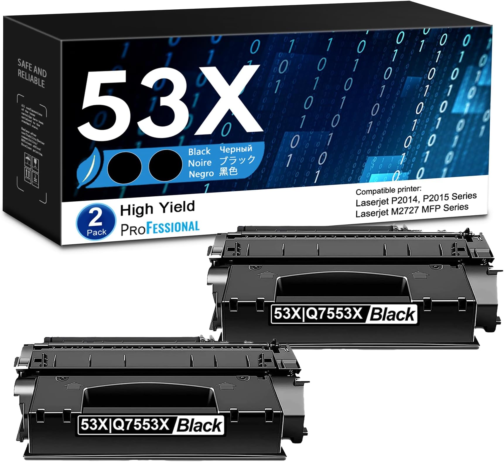 Amazon.com: INK E-SALE Compatible Q5949X Q7553X Toner Cartridge ...