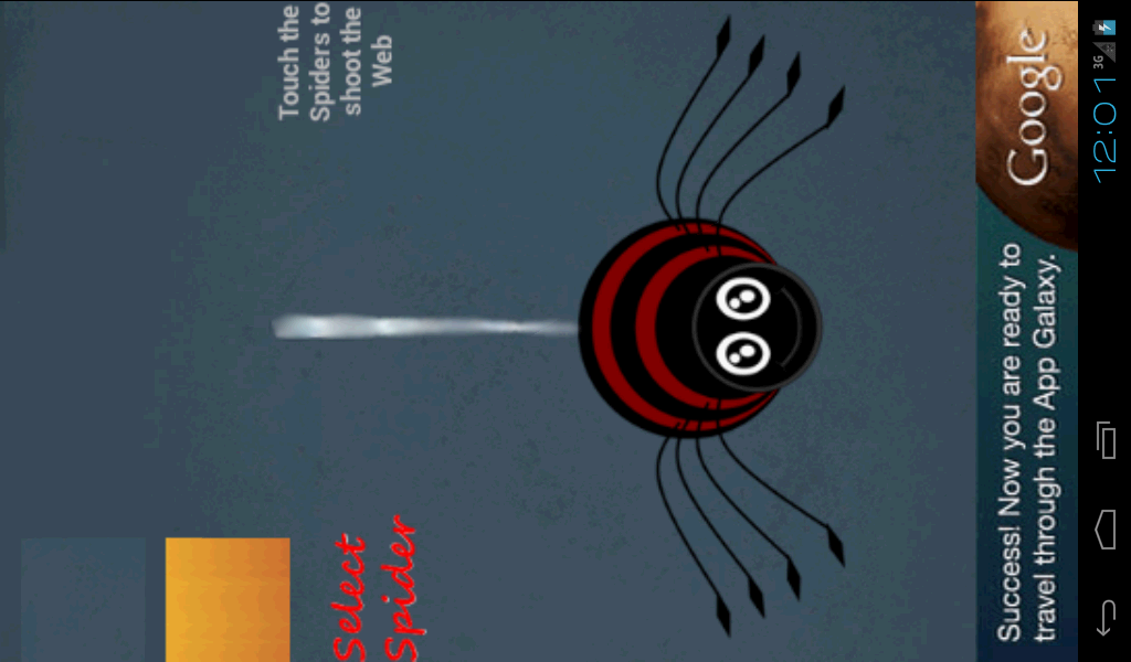 Spiders Shooting Web - App on Amazon Appstore