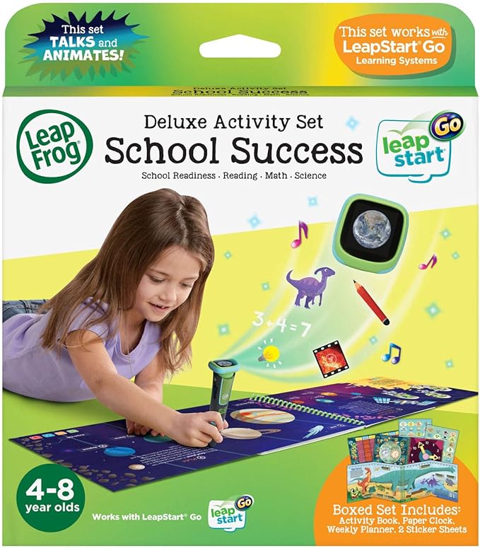Amazon.com: LeapFrog LeapStart Go Deluxe Activity Set - School Success ...