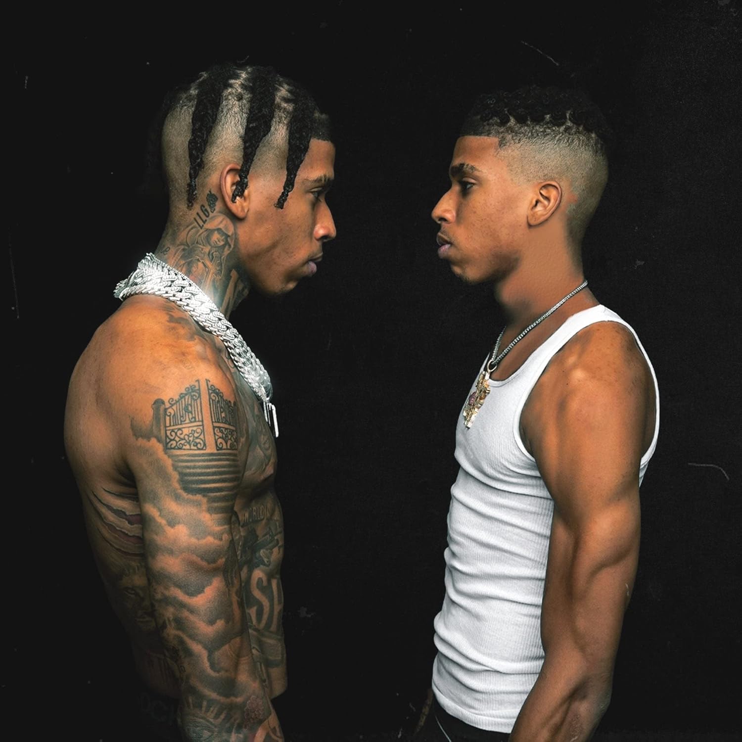 Amazon.com: Nle Choppa (Me Vs. Me) Album Cover Poster - 12x12 Inches ...