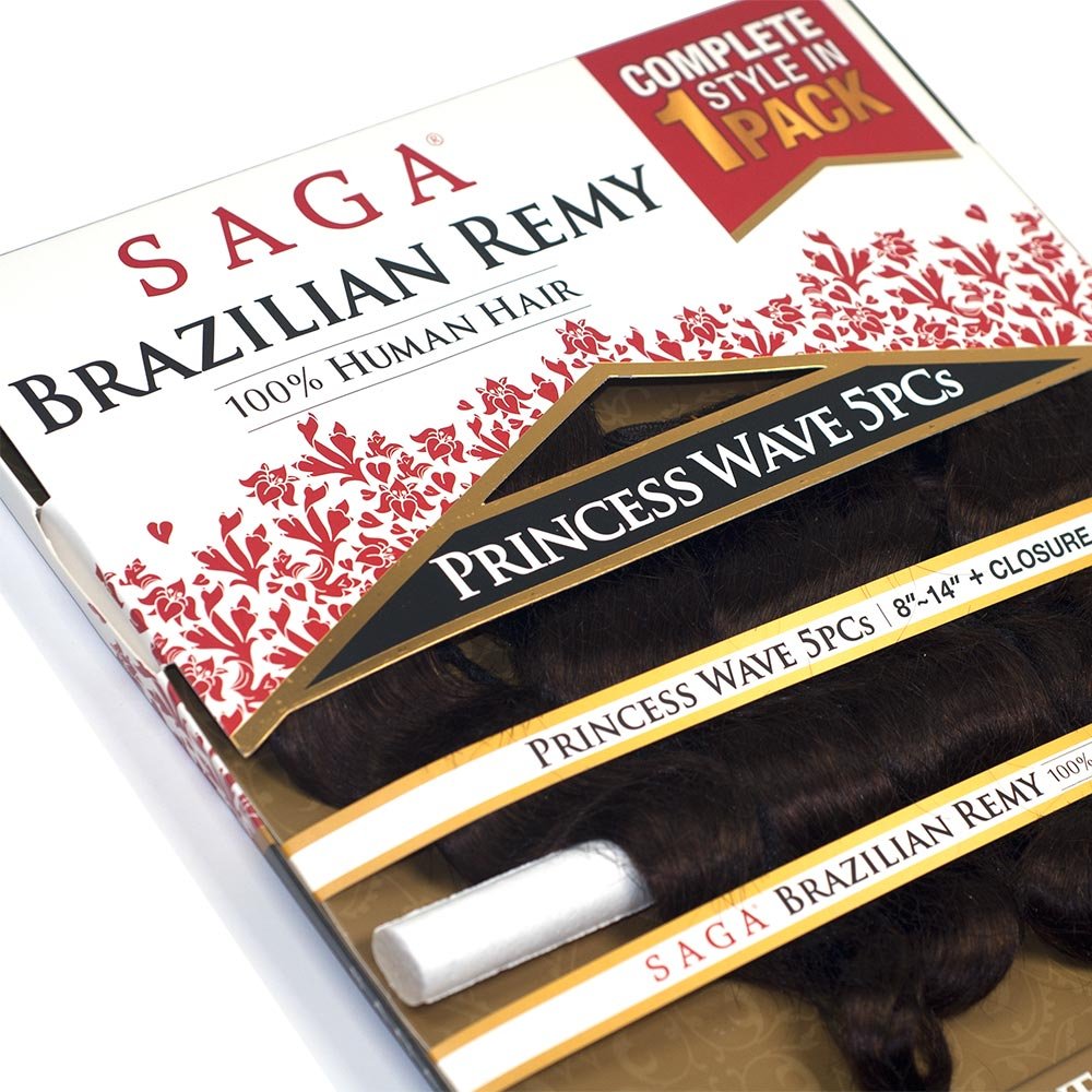 Saga Brazilian Remy Rush Brazilian Remy Yaki 100% Virgin Human Hair 20