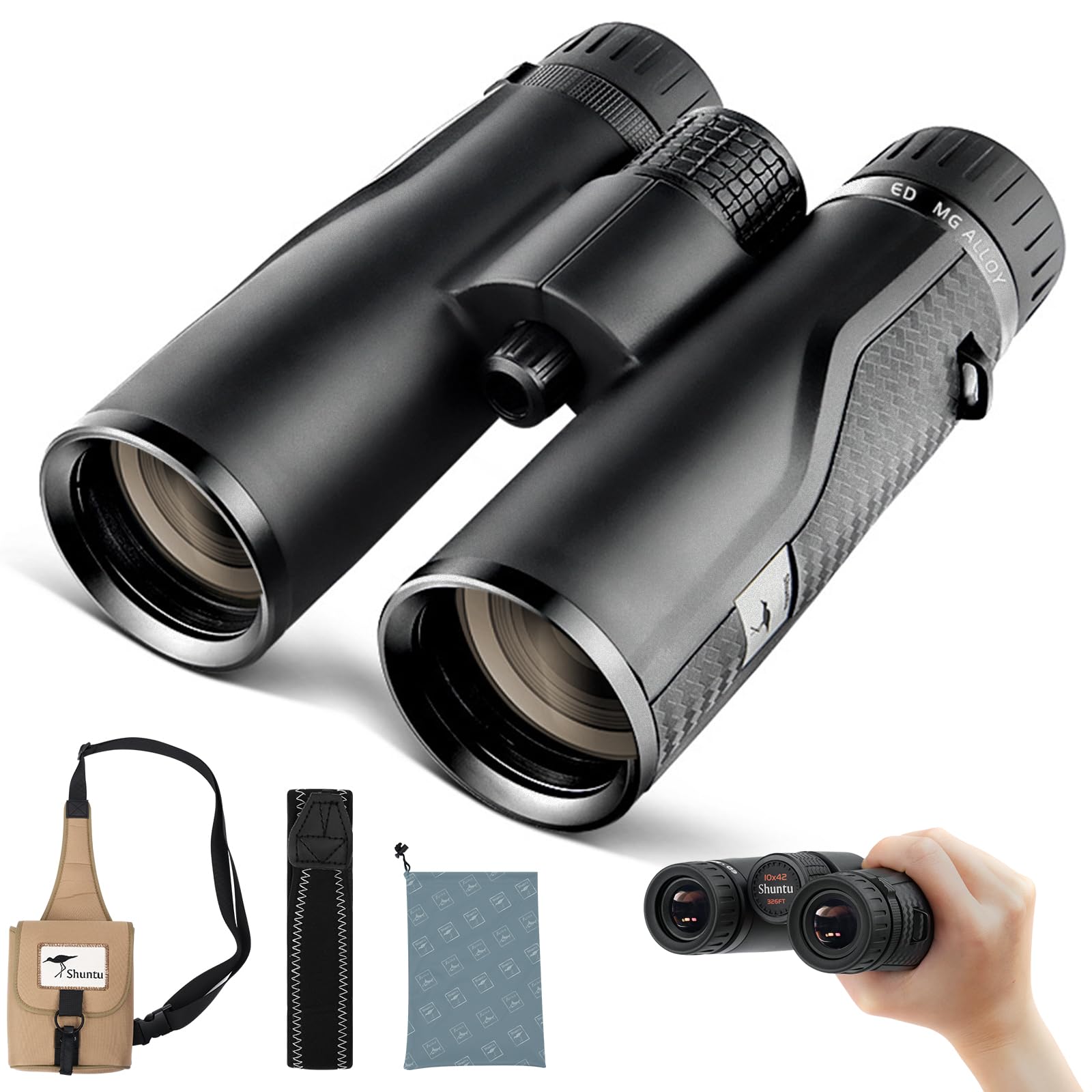Amazon.com : 8x42ED Binoculars for Adults,High Power Binoculars with ...