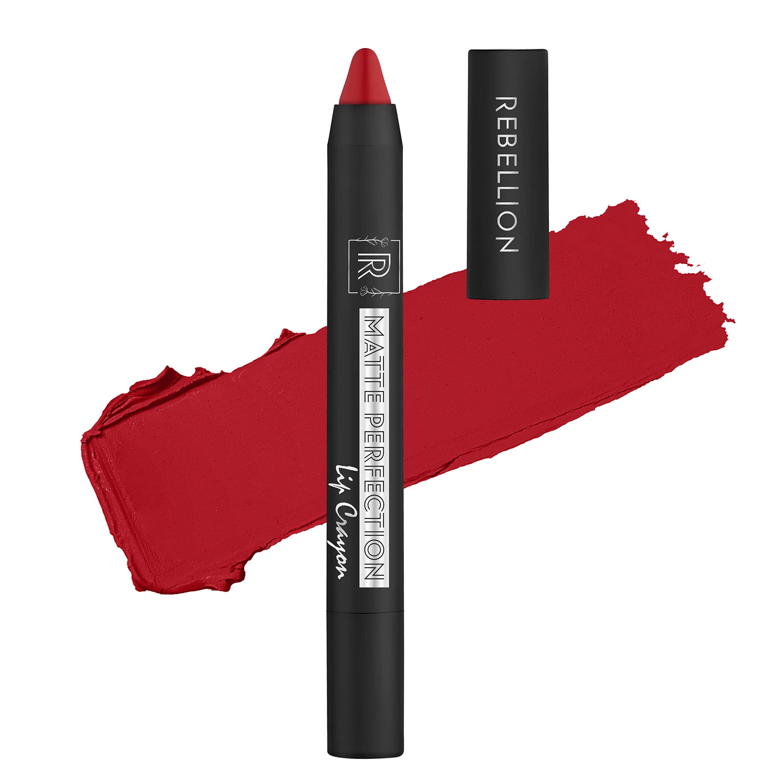 Buy Rebellion Matte Perfection Lip Crayon - Cheery Red - Dominant Red ...