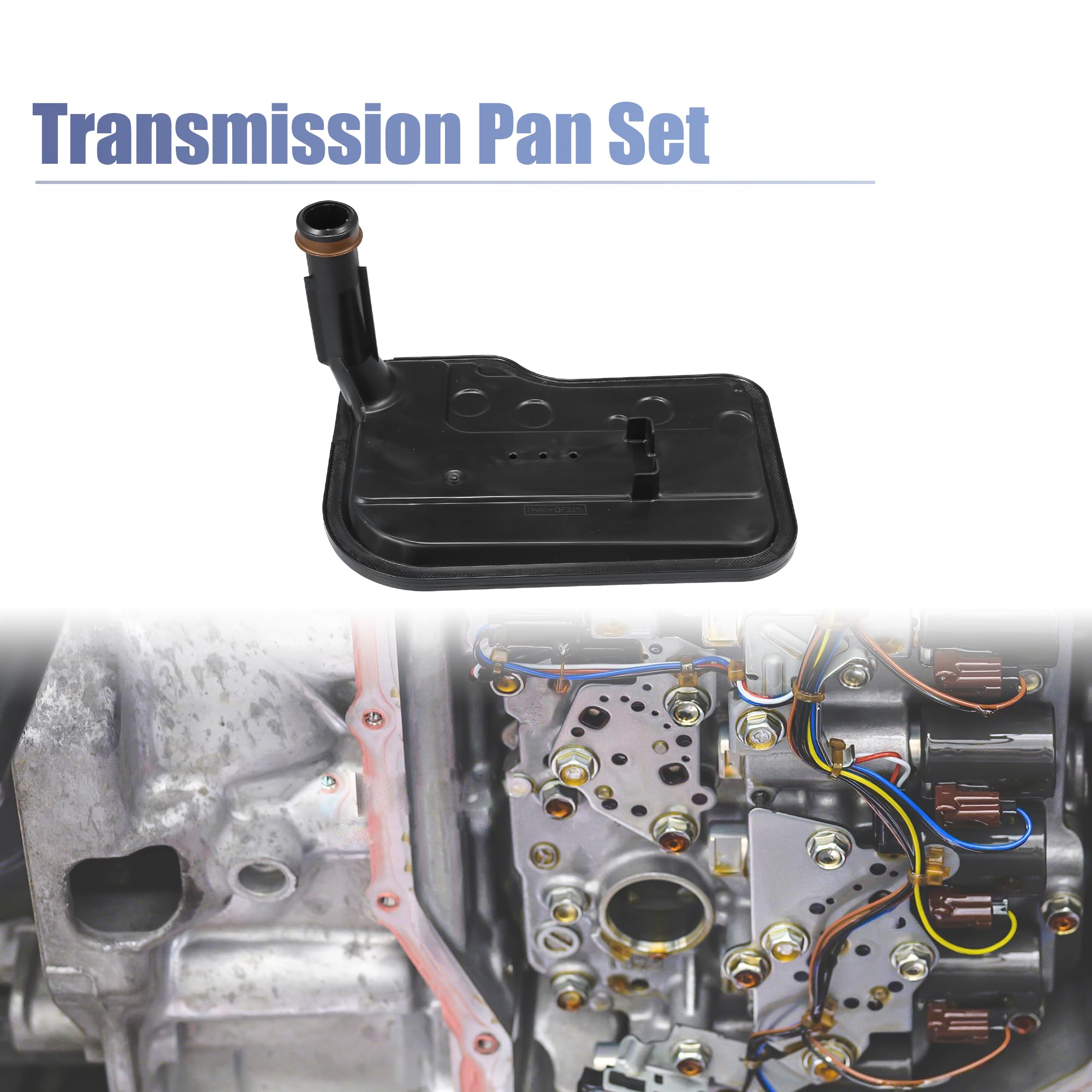 X AUTOHAUX 1 Set 24236933 24224781 Transmission Filter Oil Pan Gasket ...