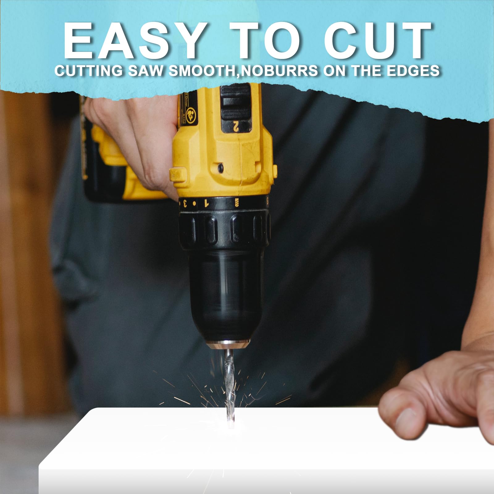 Snapklik.com : Gute HDPE Block White HDPE Plastic Sheet High Density ...