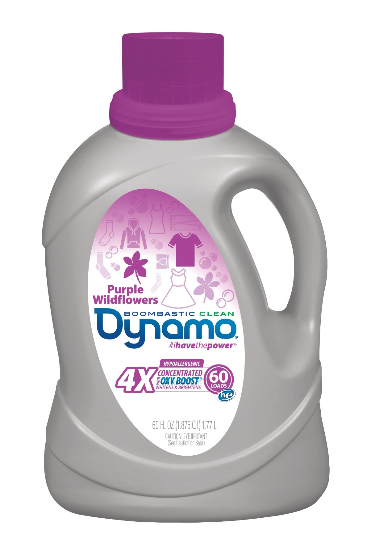 Purple Wildflowers Oxygen Boost Liquid Laundry Detergent By Dynamo ...