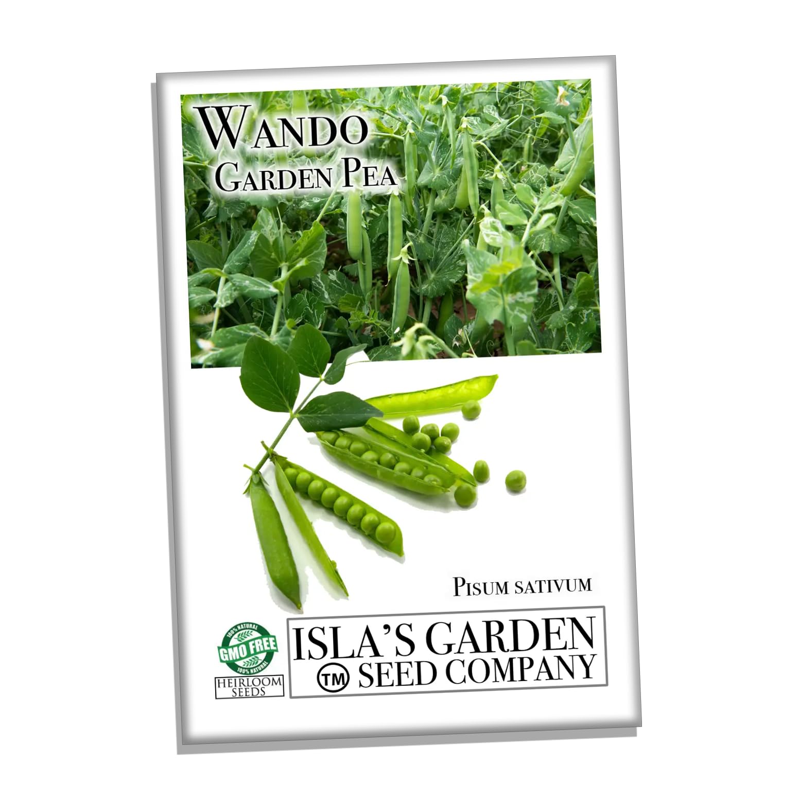 Amazon.com : Wando Garden Pea Seeds for Planting, 50+ Heirloom Seeds ...