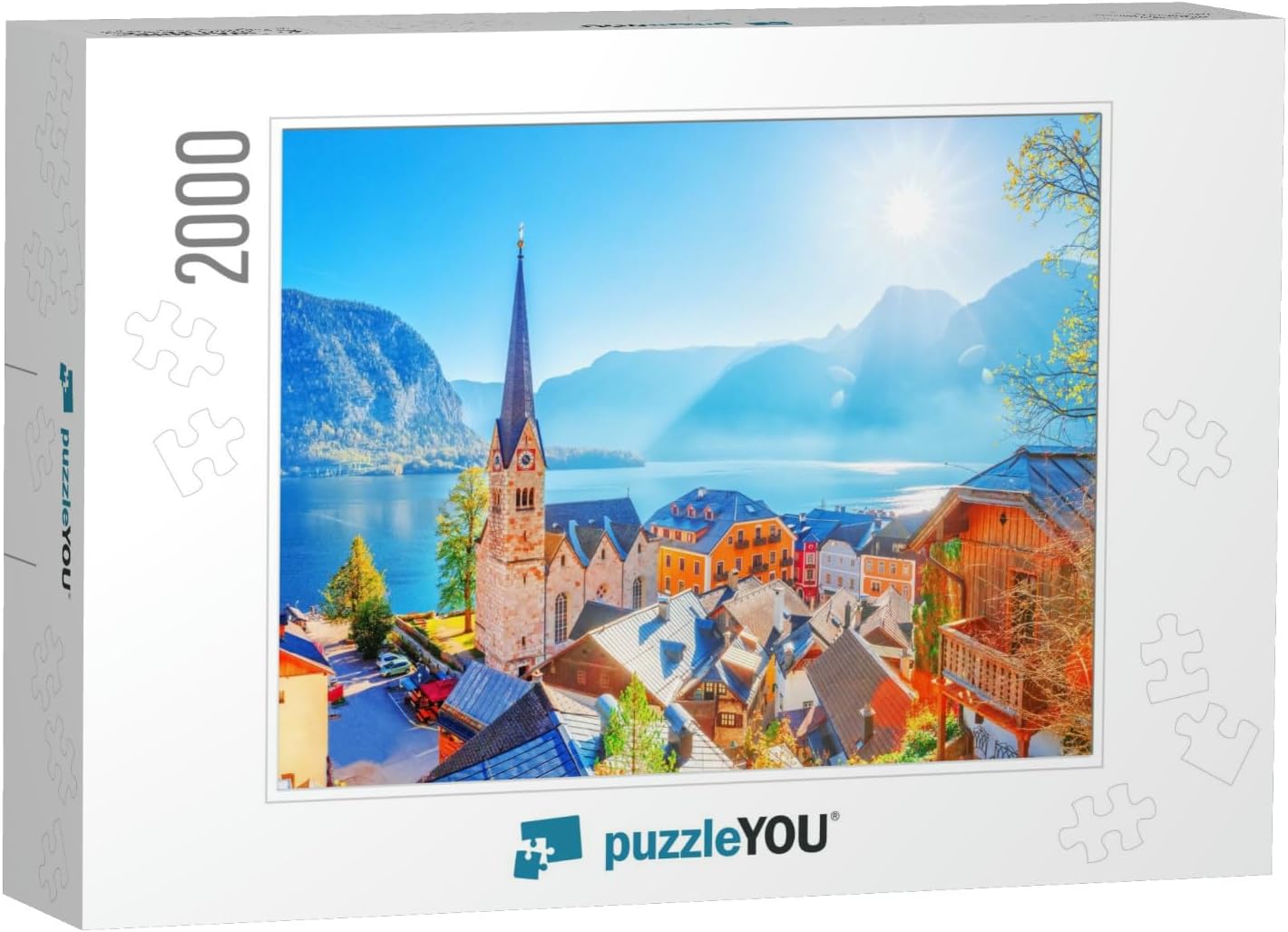Amazon.com: Austria, Hallstatt Historical Village. UNESCO World Herit ...
