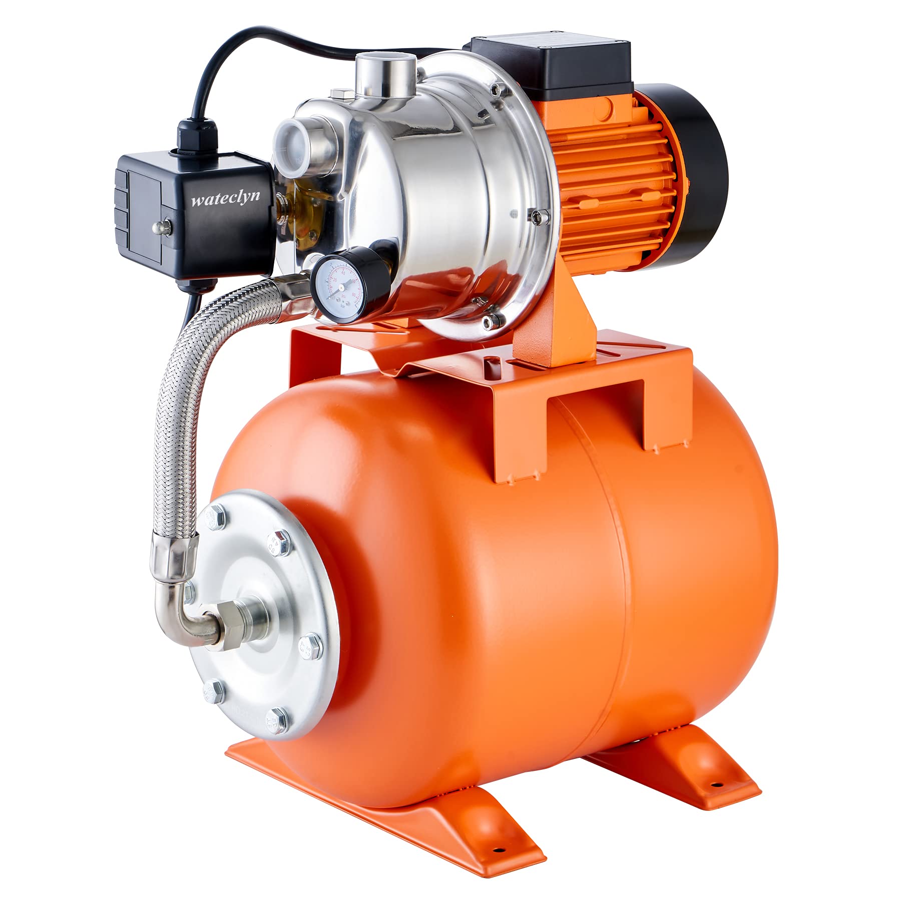 Buy Wateclyn 3 4Hp Stainless Steel Shallow Well Jet Pump With Pressure buy-wateclyn-3-4hp-stainless-steel-shallow-well-jet-pump-with-pressure