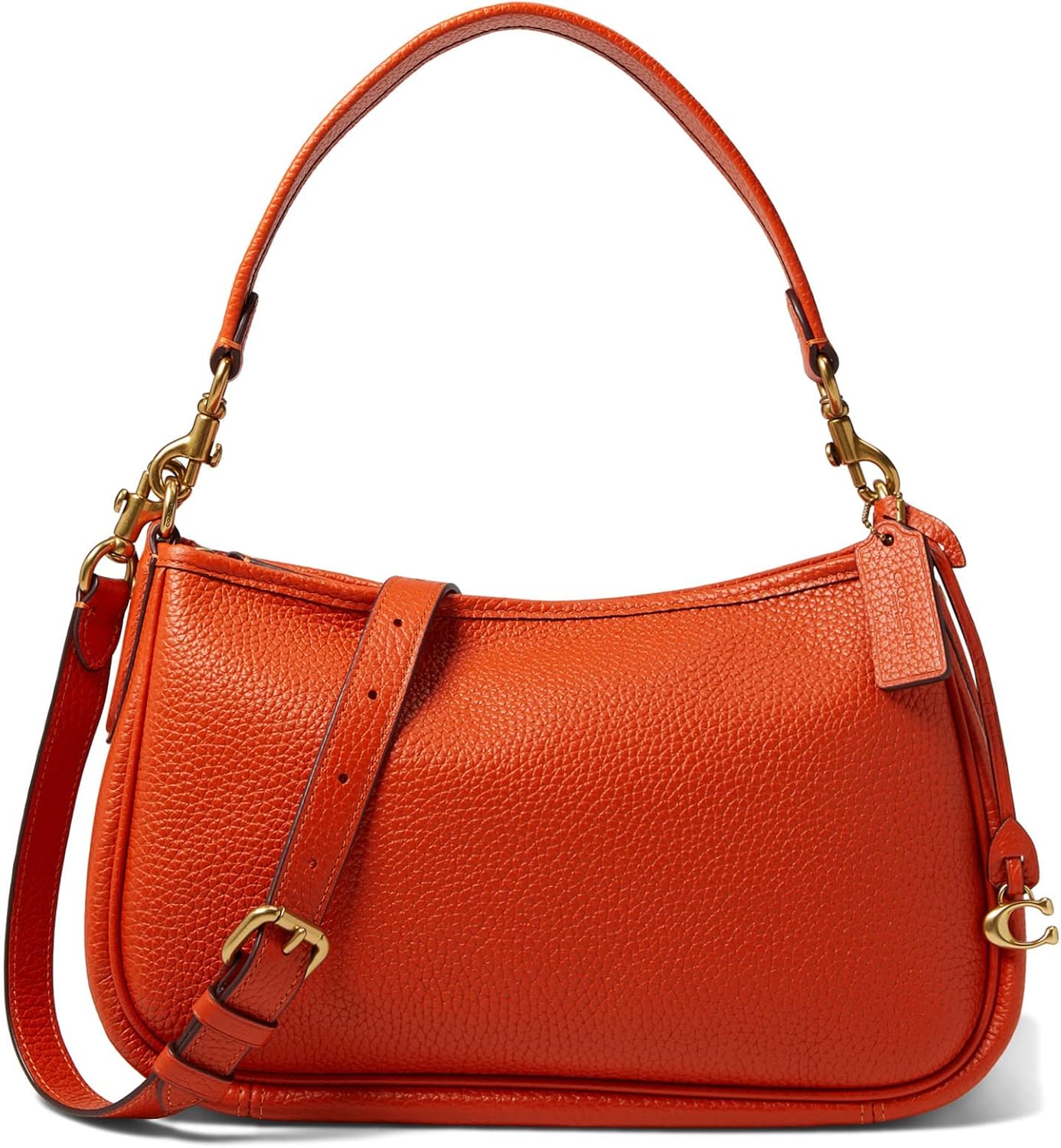 Coach Soft Pebble Leather Cary Crossbody Bag for Women Offers Zipper ...