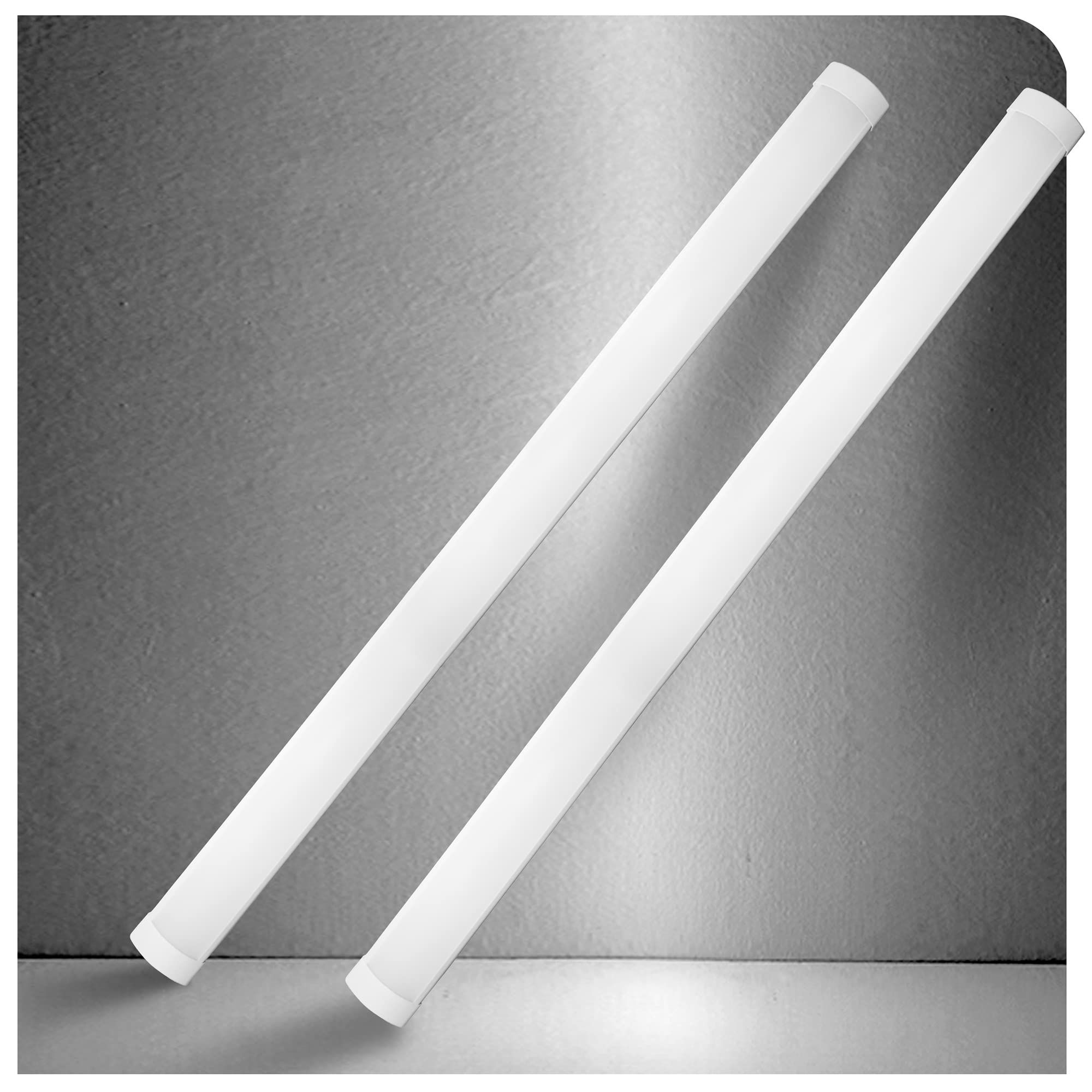 Buy 4Ft LED Batten Light 3550LM 32W 6500K LED Tube Light 2 Pack Slim